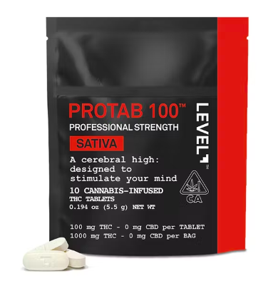 LEVEL - 100MG SATIVA PROTAB BY LEVEL